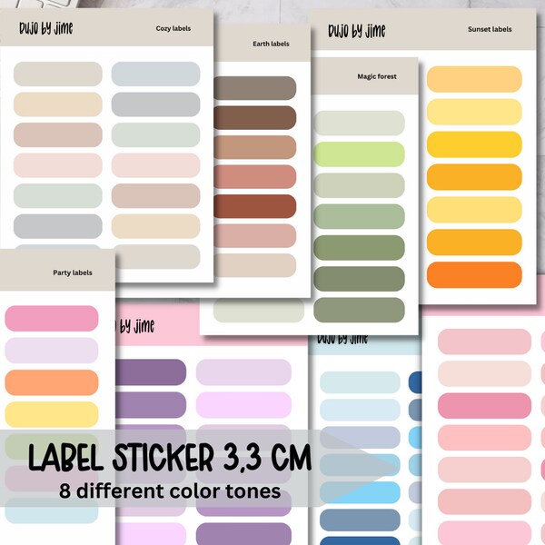 Planner Labels - Etsy