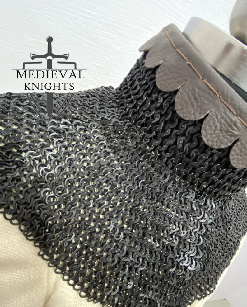 Medieval Chain Mail Collar Bishop Mantle Mild Steel & - Etsy