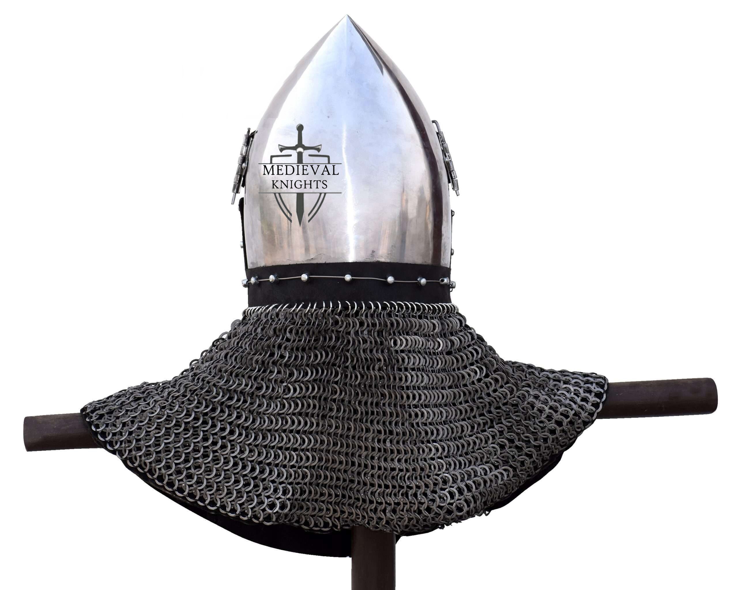 Houndskull Bascinet Battle Ready Helmet Material: Mild Steel - Etsy