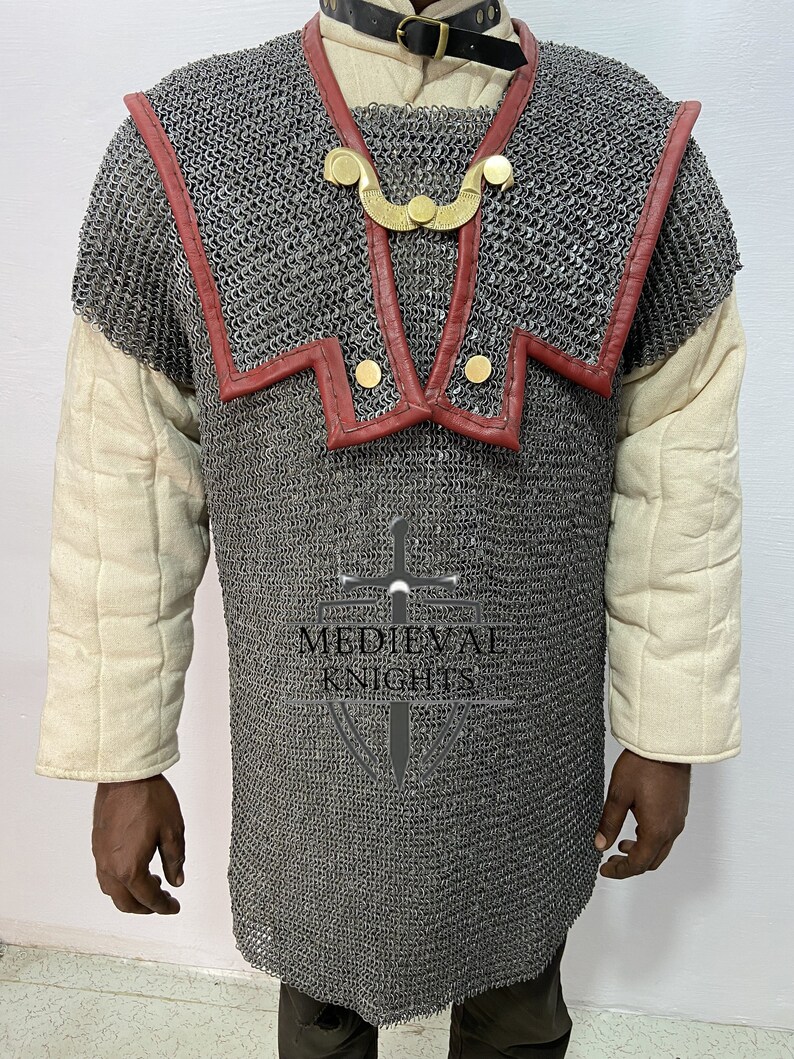 Lorica Hamata Chainmail Roman Hamata 6 Mm 18 G Round Solid - Etsy