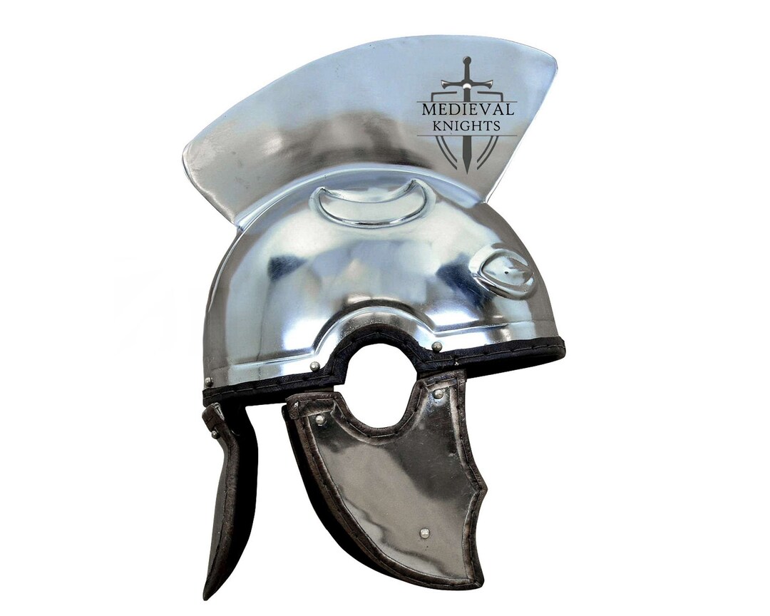 Late Roman Intercisa Helmet Material : Mild Steel Medieval - Etsy