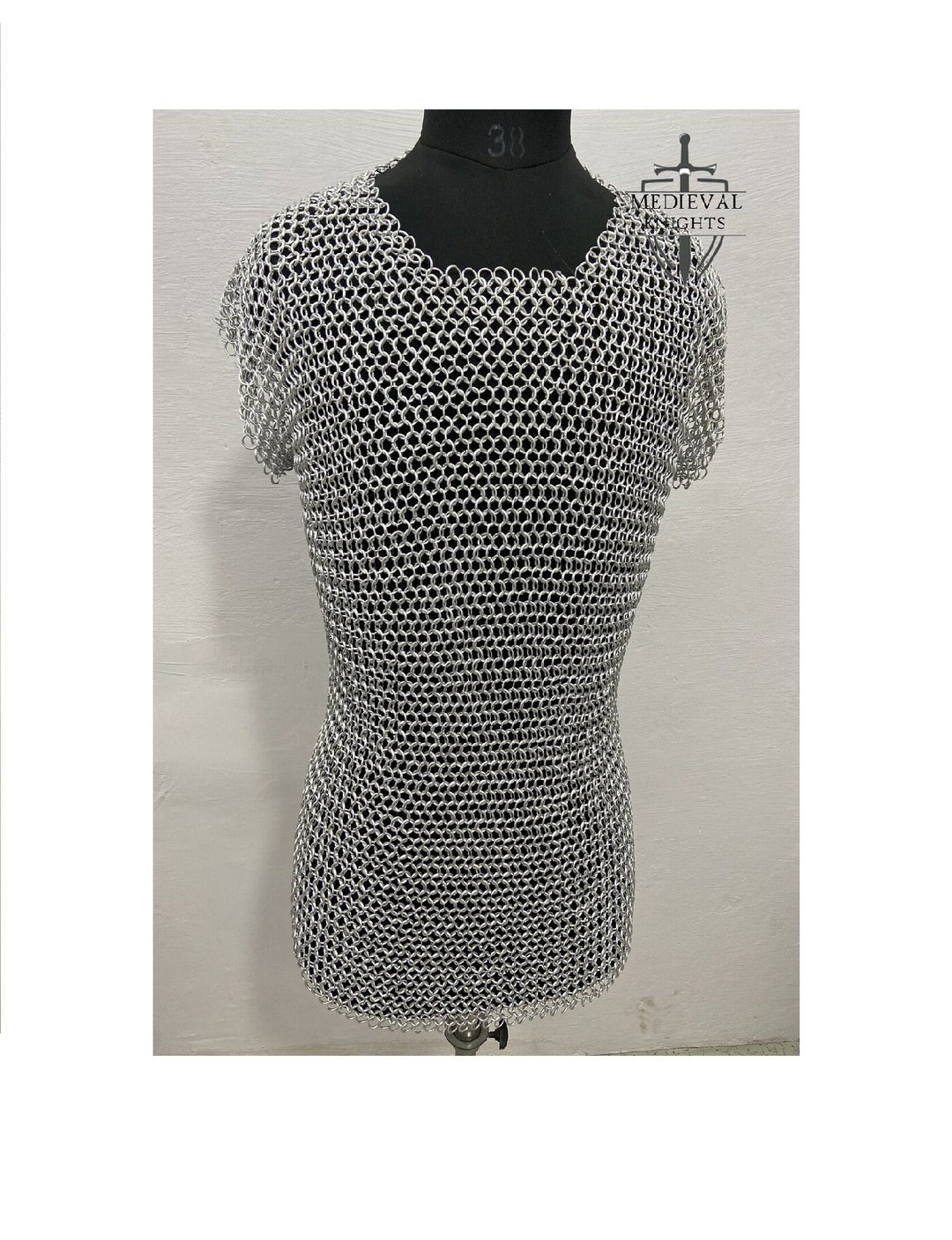 Chainmail Shirt Aluminium Butted Chain Mail Shirt 10 Mm 16 G Anodised ...
