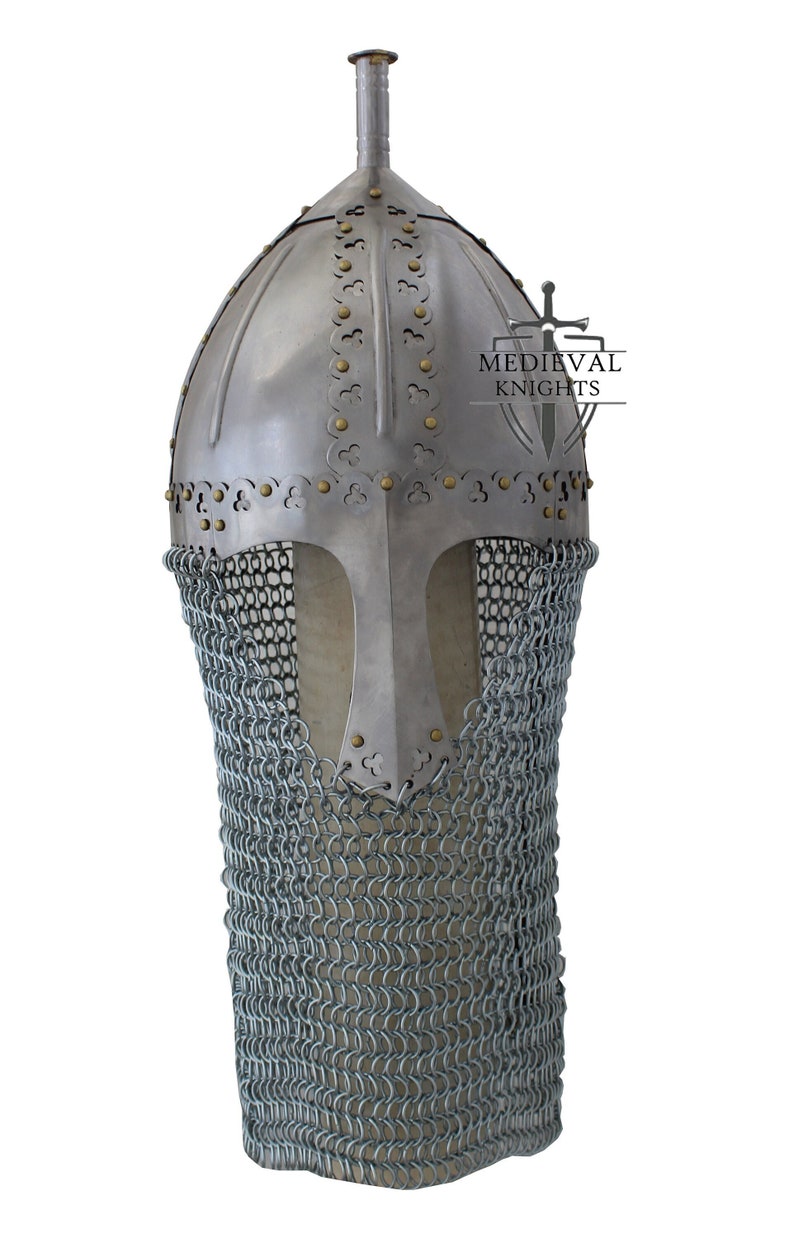 Viking Gnezdovo Helmet 20 Gauge Mild Steel Battle Ready Viking Helmet ...