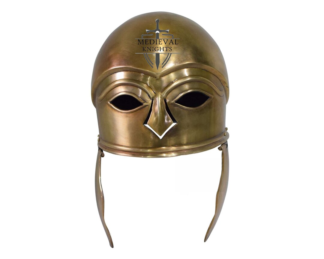 Handmade Antique Apulo Corinthian Helmet Material : Mild - Etsy