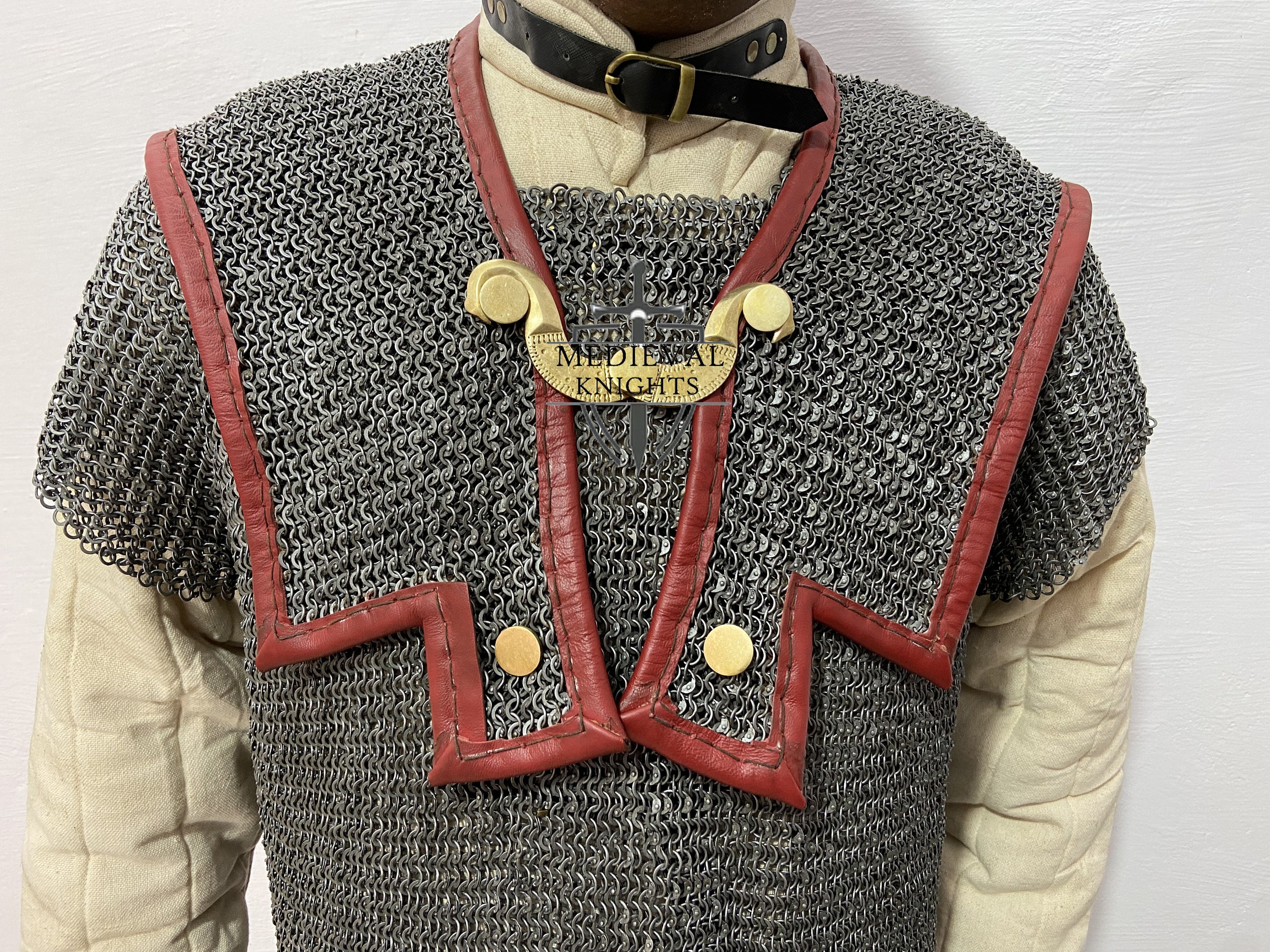 Lorica Hamata, Chainmail Roman Hamata 6 Mm 18 G Round Solid Ring ...