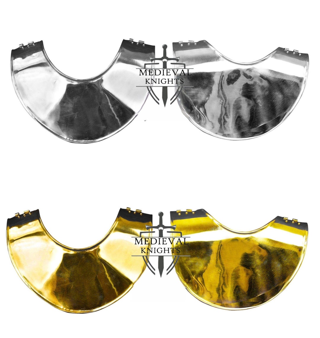 Handmade Gladiator Gorget Armor Material : Brass / Mild Steel Medieval ...
