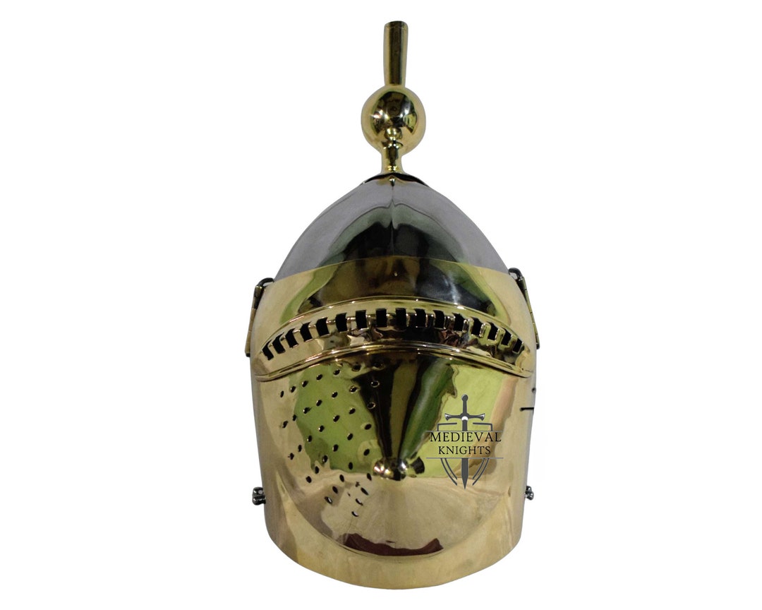 Pigface Bascinet Helmet Armour Material : Mild Steel Handmade Medieval ...