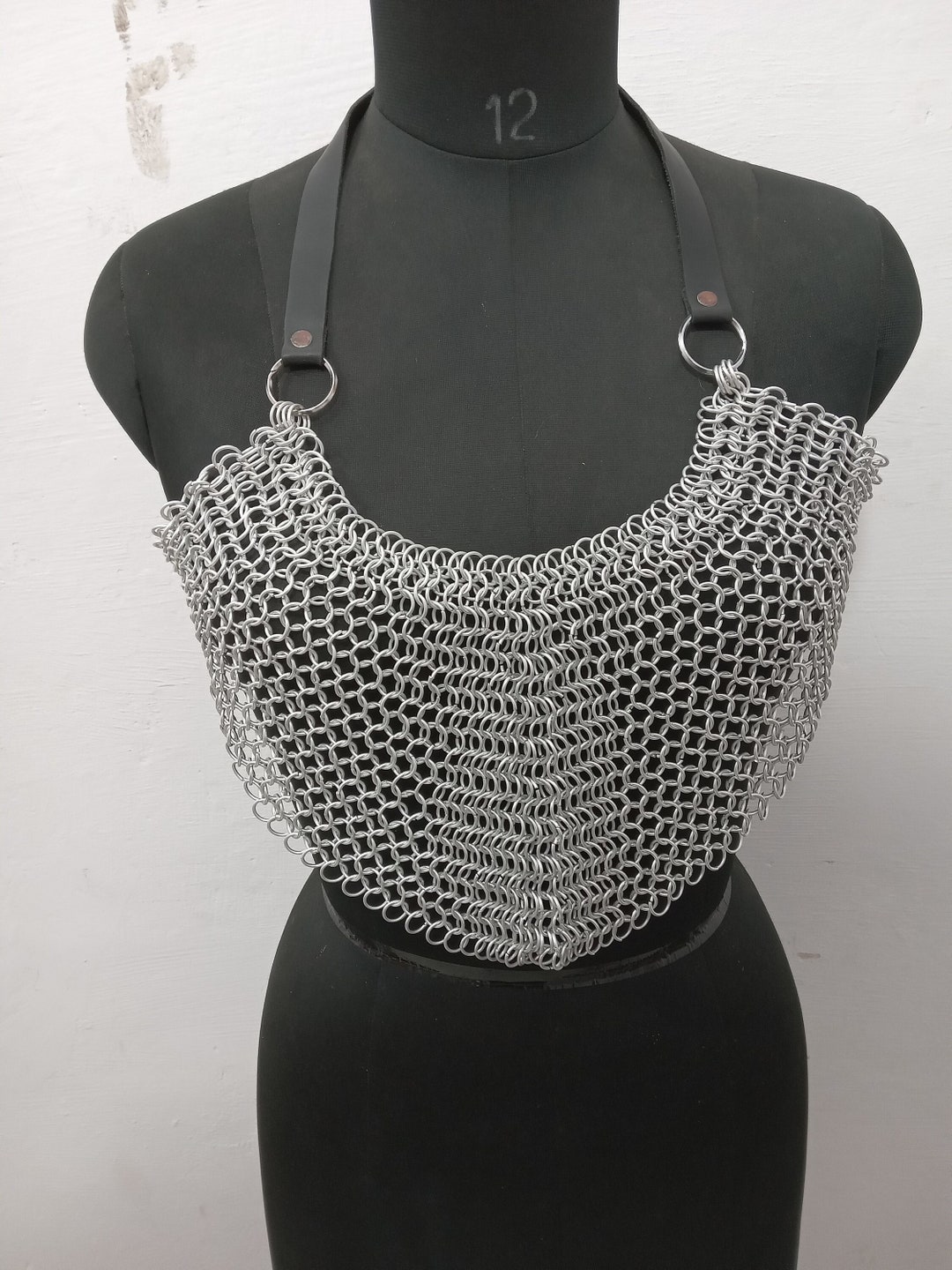 Chainmail Top, 10 Mm Aluminium Butted Stylish Chainmail Top for Women's ...