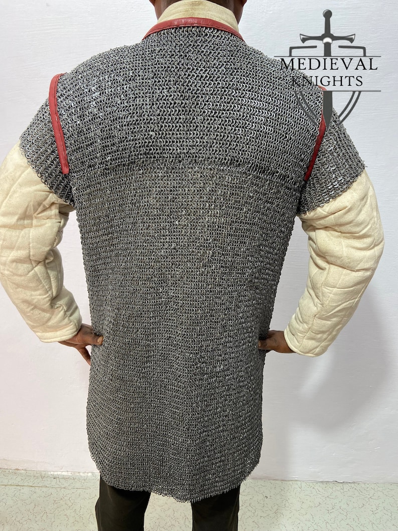 Lorica Hamata Chainmail Roman Hamata 6 Mm 18 G Round Solid - Etsy