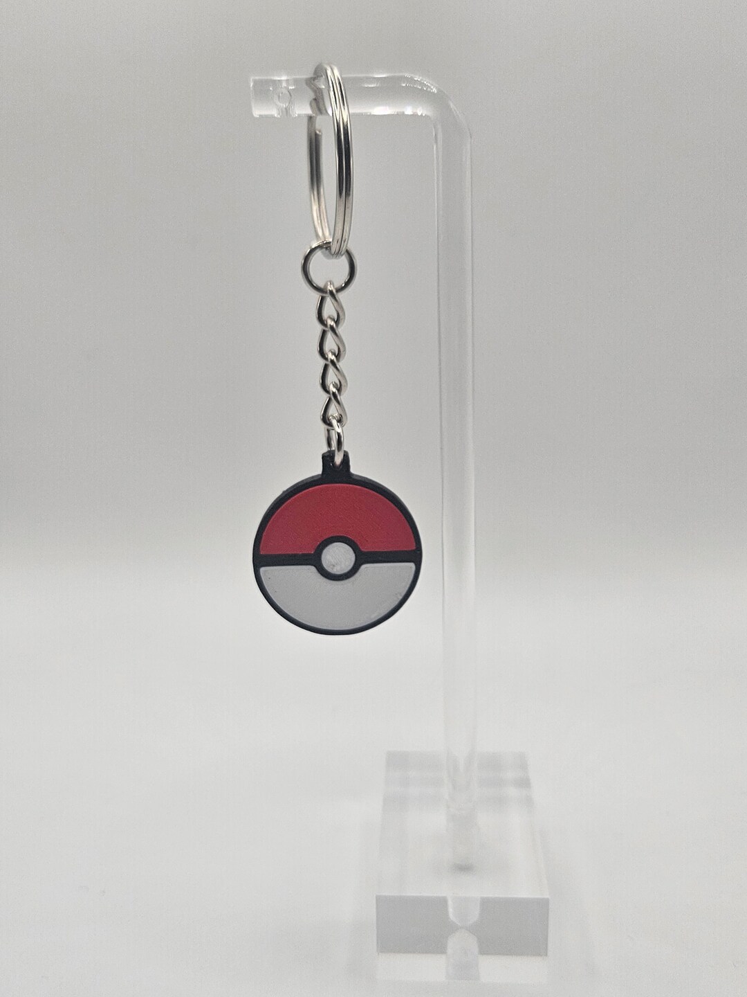 Pokemon Pokeball Keychain 3D Printed - Etsy