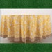 New Era Creation Saffron Yellow Round Tablecloth, Indian Floral Block Printed Cotton Table Cover ...