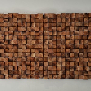 Wood Wall Art, Wood Wall Panel Art, Wood Wall Decor, Sound Diffuser ...