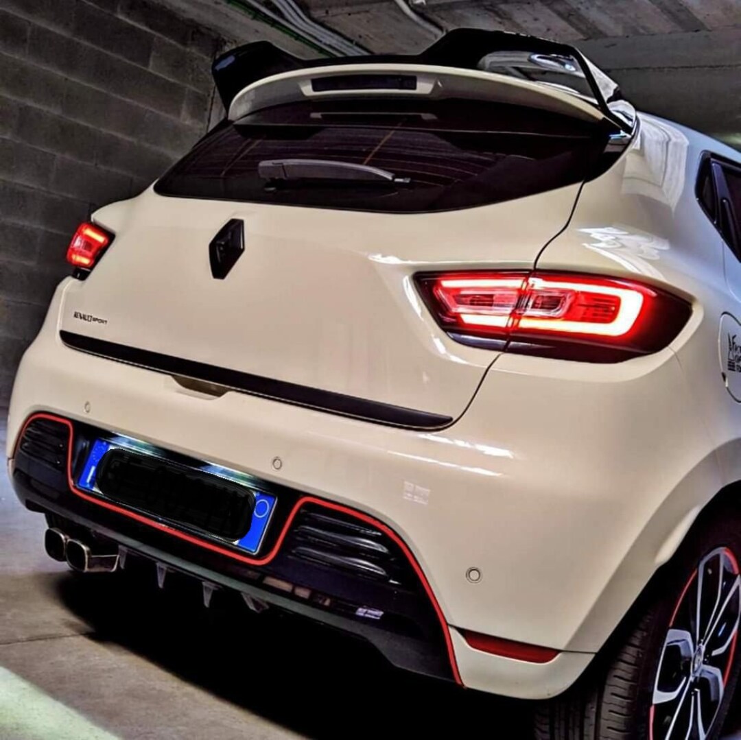 For Renault Clio 4 RS Style Spoiler 2012-2019-auto Styling Car ...