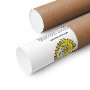 Gleason's New Standard Map of the World Poster Vintage Cartography Wall ...