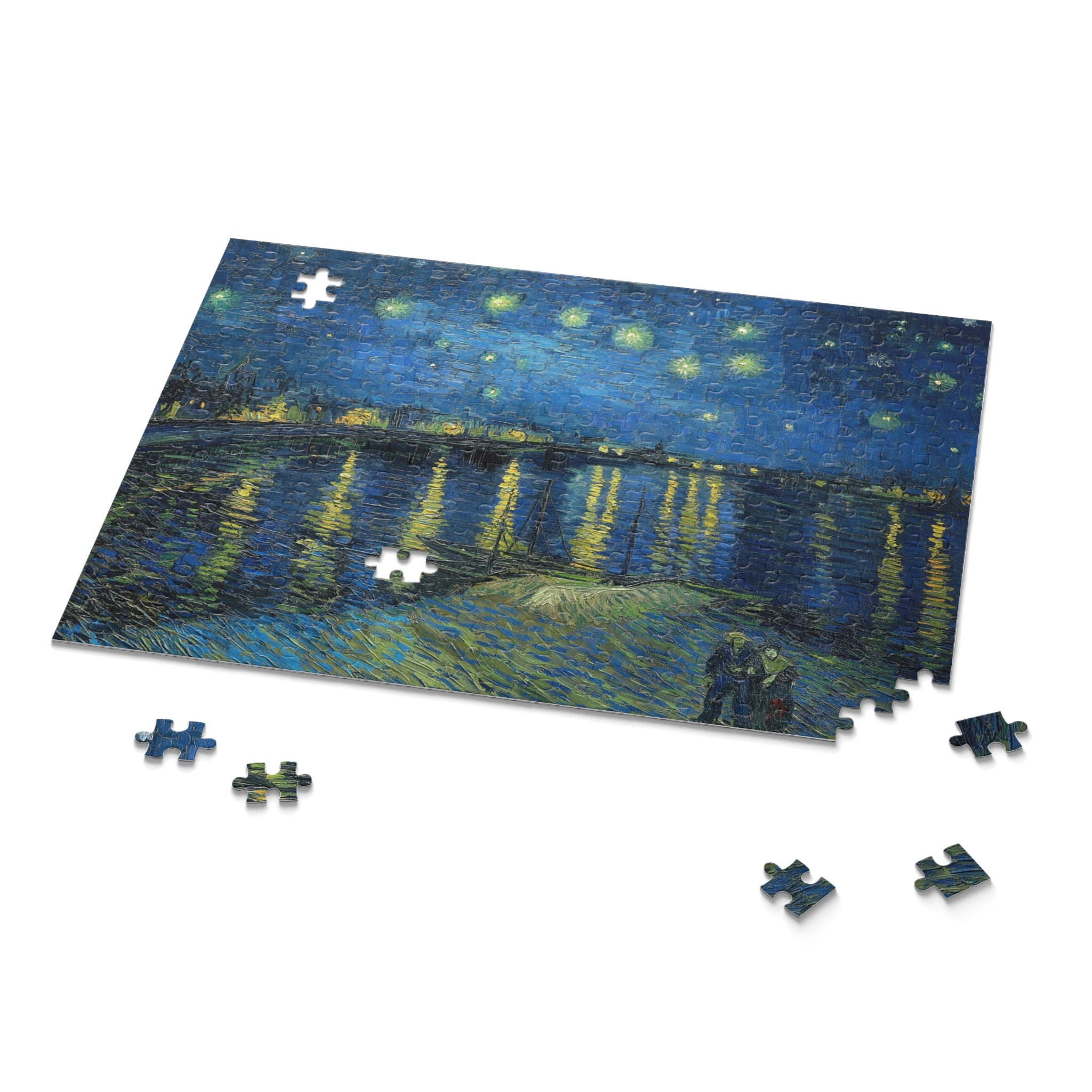 Van Gogh Puzzle 120, 252, 500 Piece Starry Night Van Gogh Printed ...