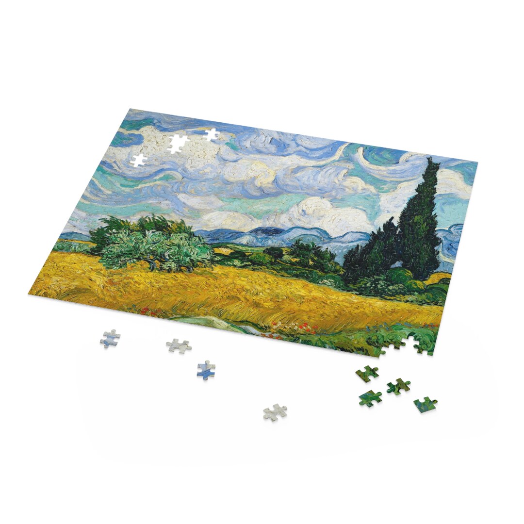 Vincent Van Gogh Puzzle (120, 252, 500 Piece) Van Gogh Printed ...