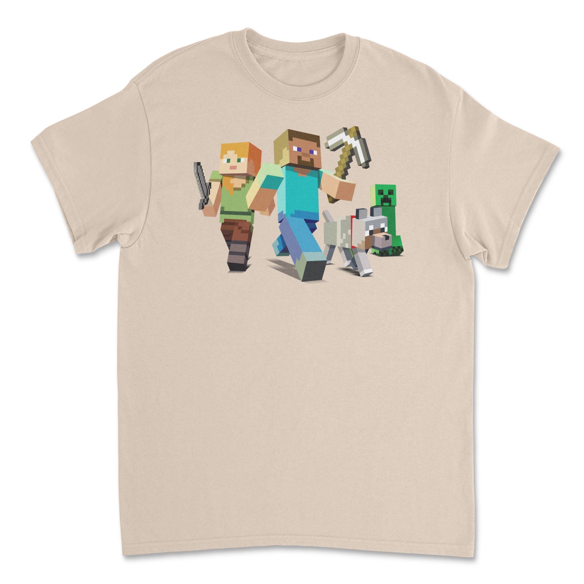Minecraft Gamer Tee, Minecraft T-shirt, Gamer Gear, Minecraft Tshirt ...