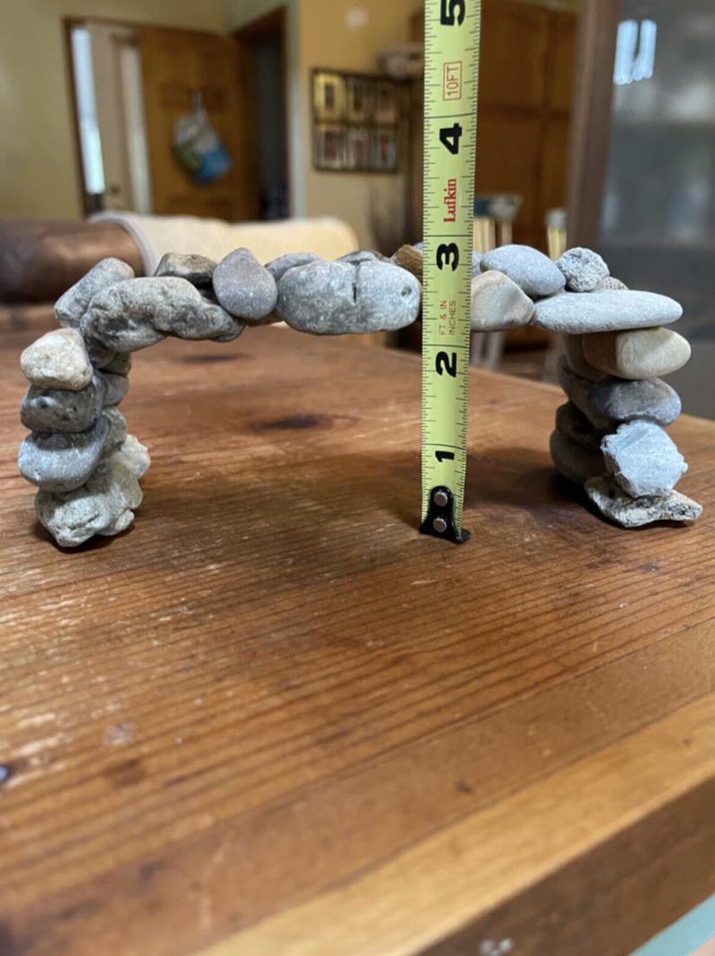 Handmade Natural Fossil Tank Decor - Swim Through Tunnel Hide Aquarium ...