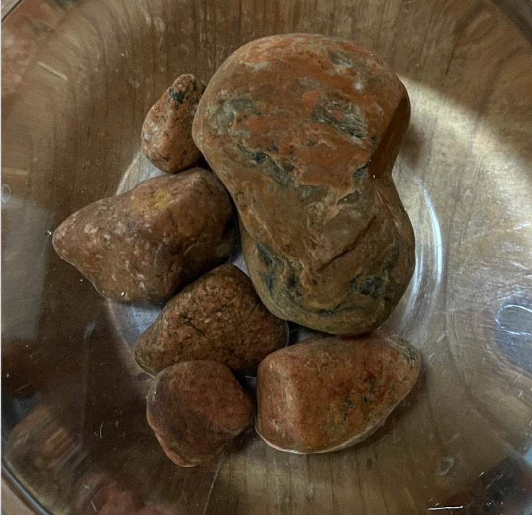 Natural Ohio Rocks for Decorating- Beautiful Red and Black Stones - Etsy