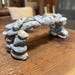 Handmade Natural Fossil Tank Decor - Swim Through Tunnel Hide Aquarium ...