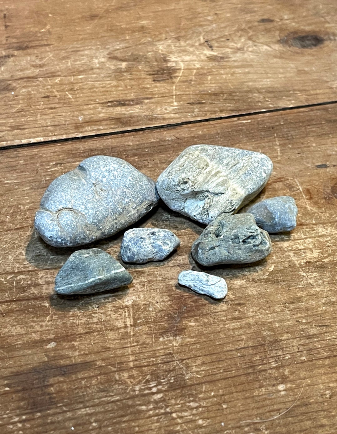 Lot of Natural Ohio River Rocks for Decorating-gnarly Greenish Stones ...