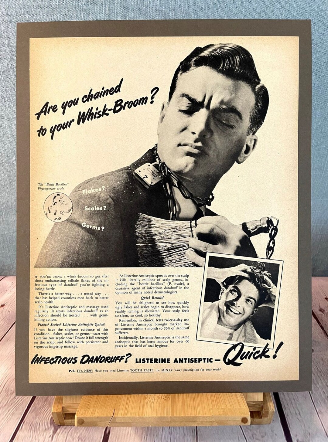 Advertisement From Look Magazine Issue March 1st, 1949- Listerine ...