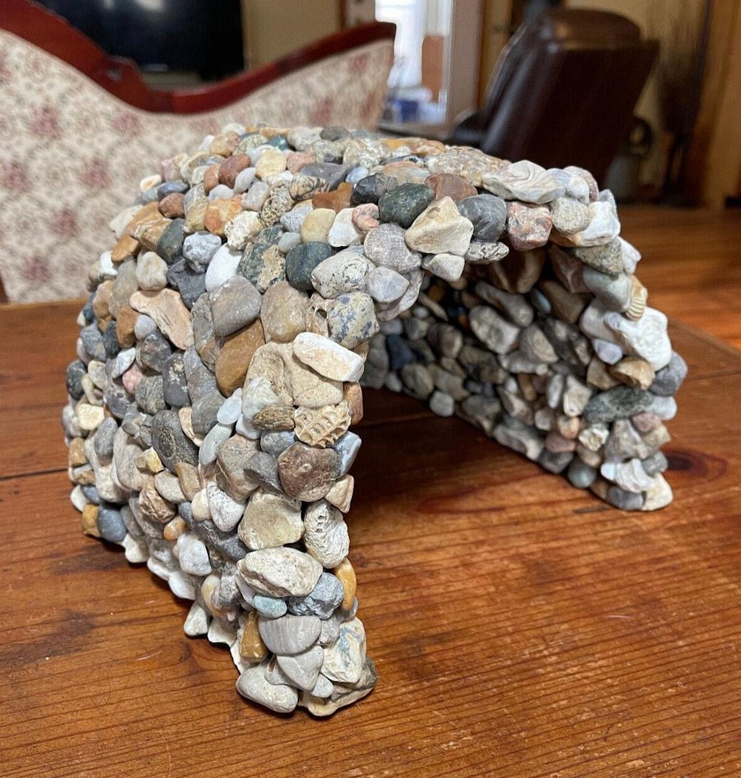 Handmade Extra Large Natural Stone Tank Cave - Aquascaping Frogs ...