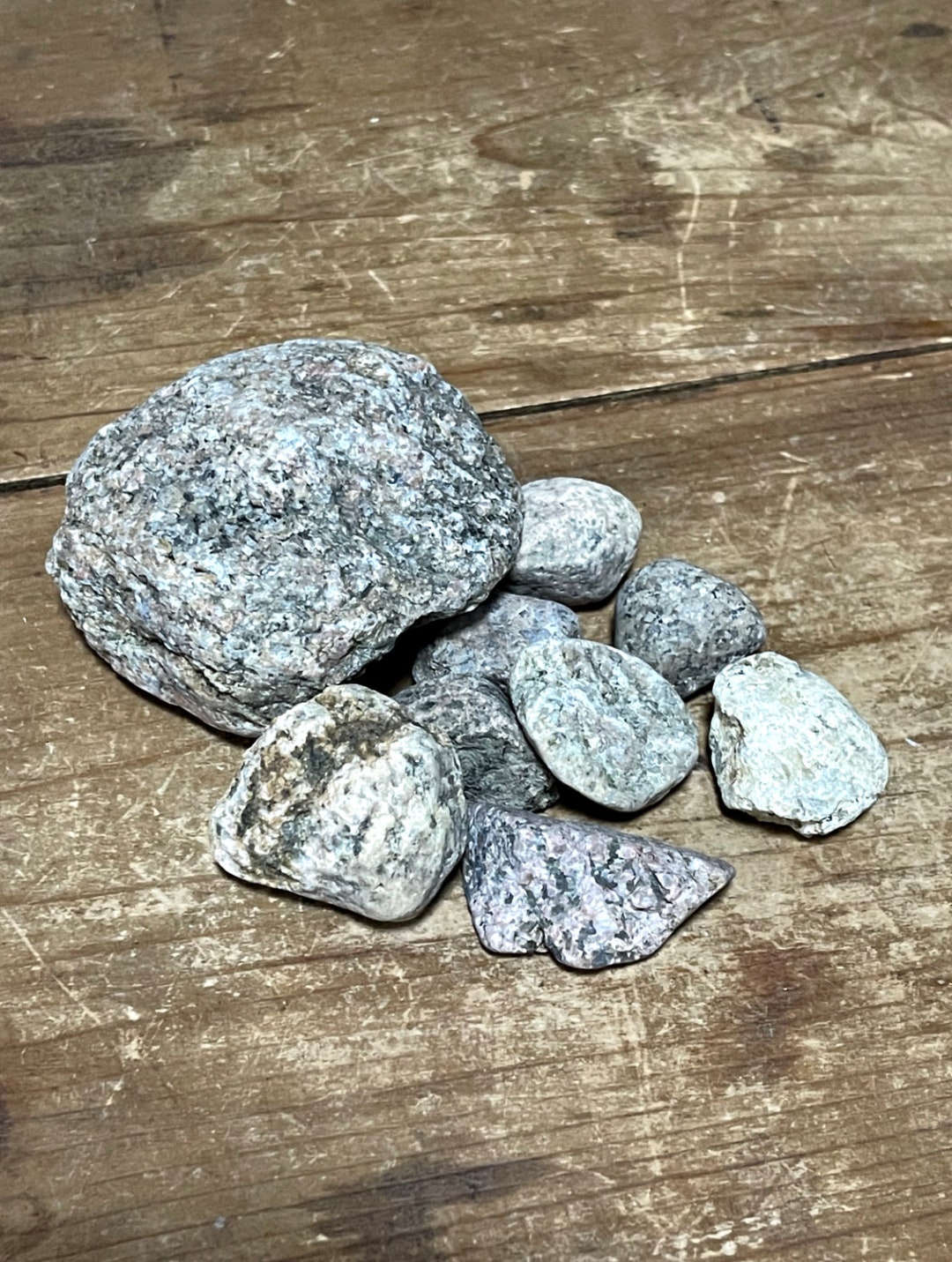 Lot of Natural Ohio River Rocks for Decorating- Sparkly Pink and Tan ...