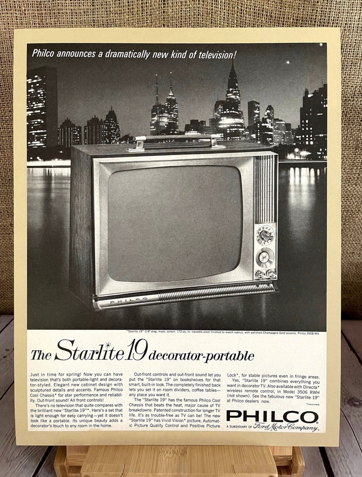 1949 Philco Tv