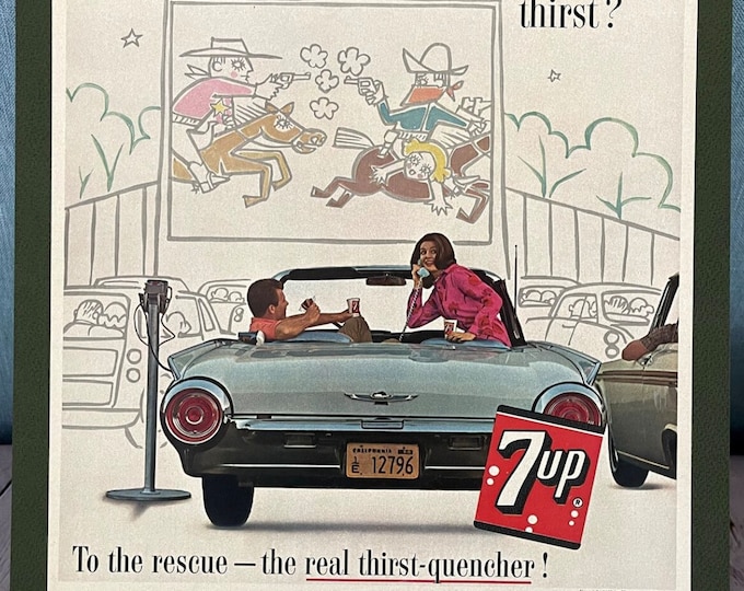 1960's Advertisement From Look Magazine Issue May 21, 1963- 7UP Soda - Etsy