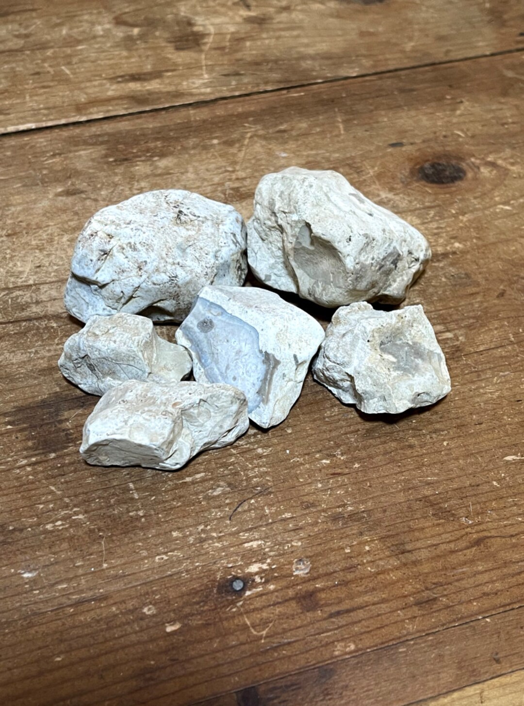 Ohio River Rocks for Decorating- Neat White Chert With Beautiful Agate ...