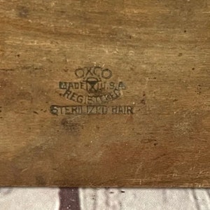 Vintage OXCO 100% Horse Hair Shoeshine Brush With Wooden Handle 7" - Etsy