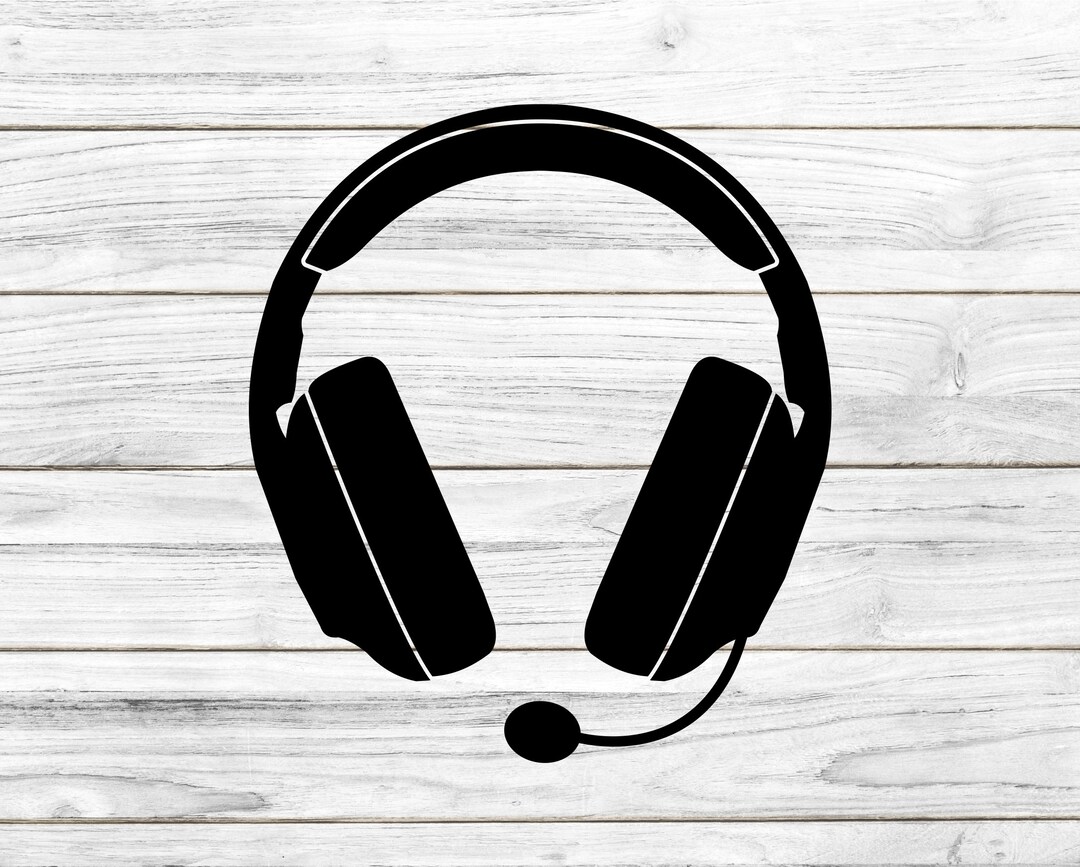 Gaming Headset Earphones Svg | Headphone Cricut Cut File | Headphone ...