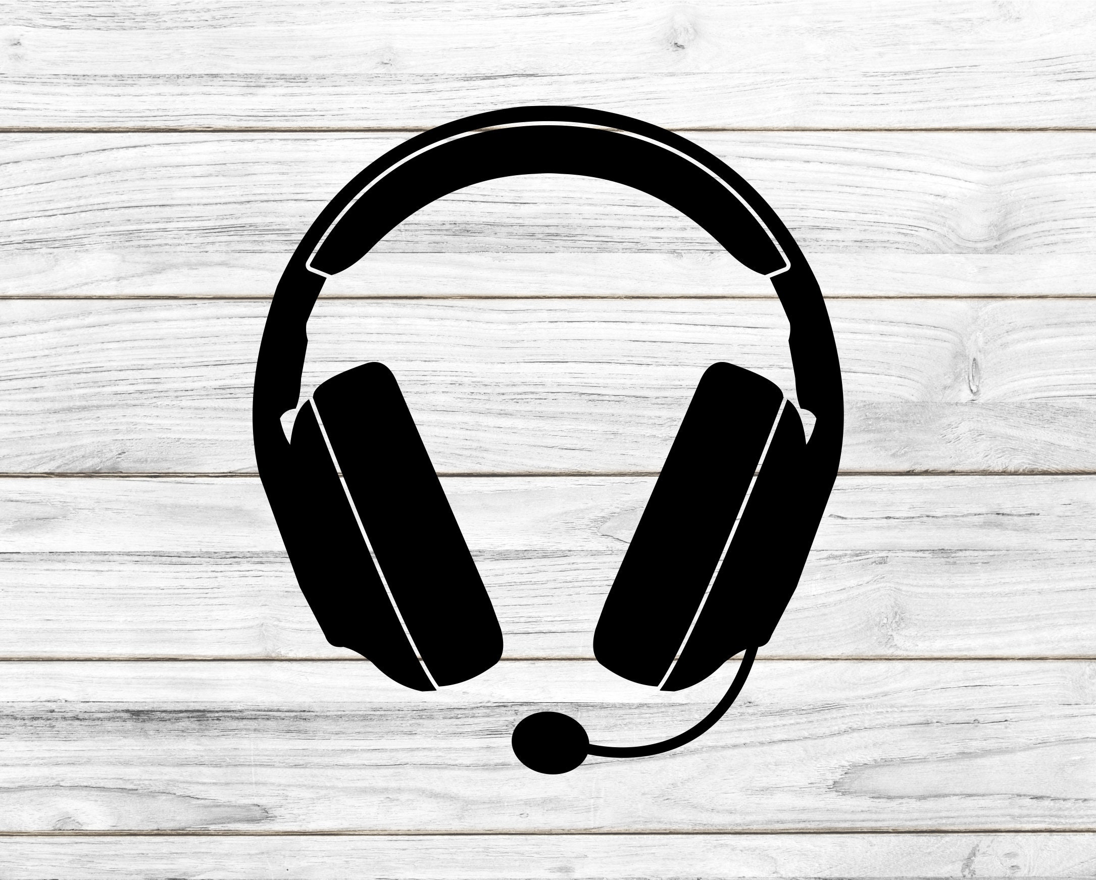 Gaming Headset Earphones Svg | Headphone Cricut Cut File | Headphone ...