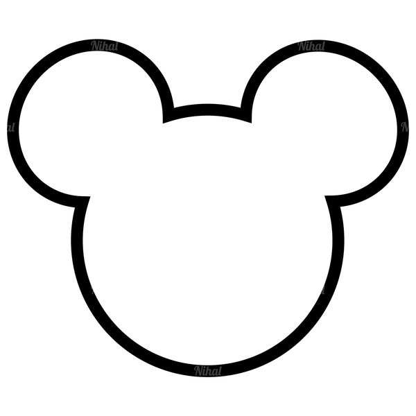 Tête de mickey mouse - Etsy France