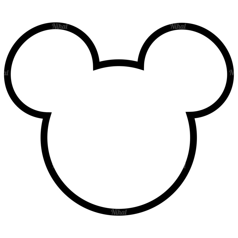 Mickey Head - Etsy