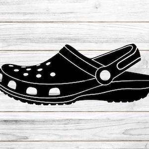 Croc Shoe Svg | Croc Shoe Cricut Cut File | Croc Shoe Png - Etsy