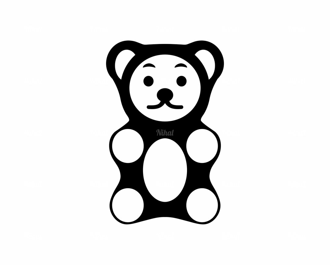 Gummy Bear Svg | Gummy Bear Png | Gummy Bear Cricut Cut File | Gummy ...