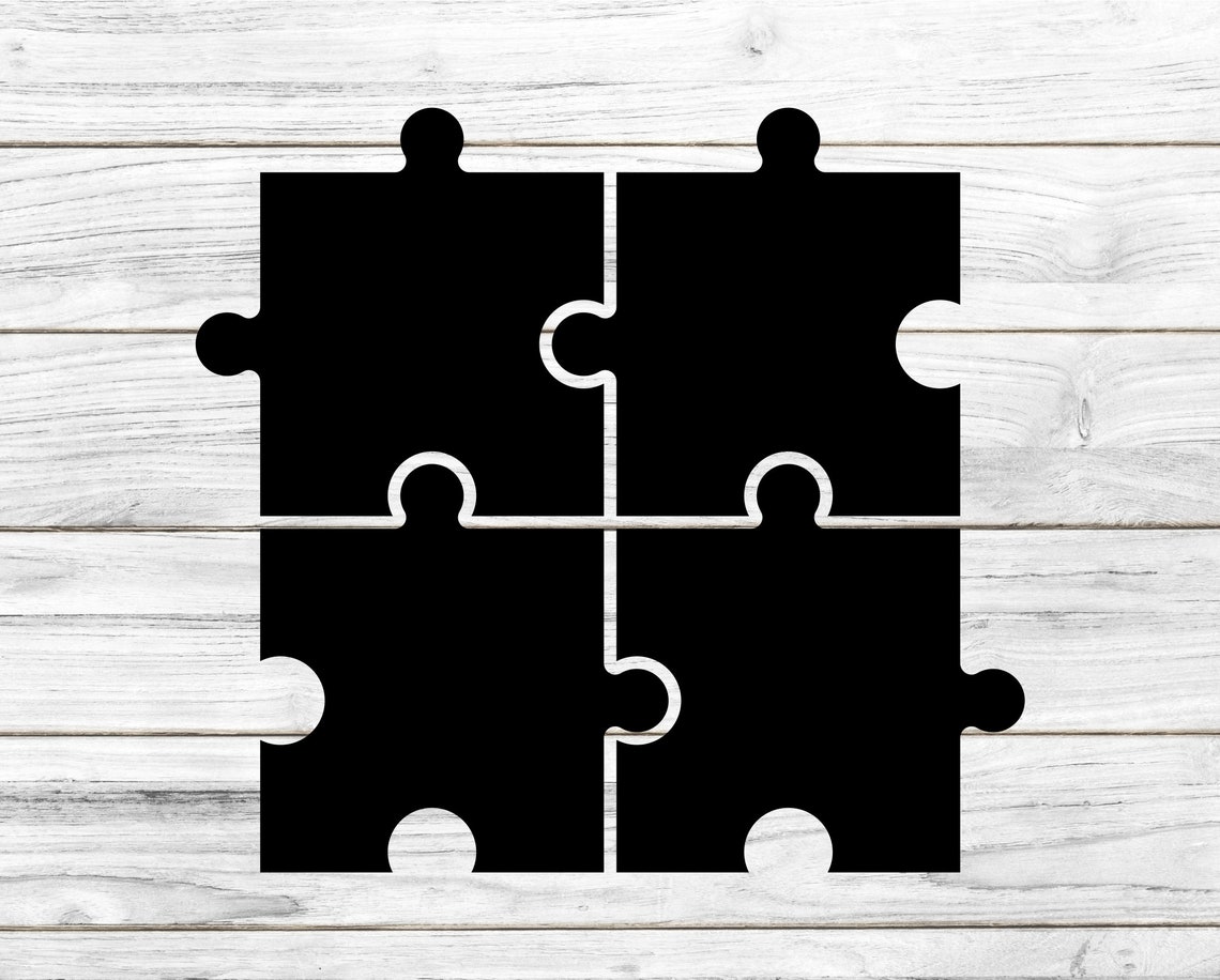 Puzzle Piece Svg | Puzzle Piece Png | Puzzle Piece Cut File - Etsy
