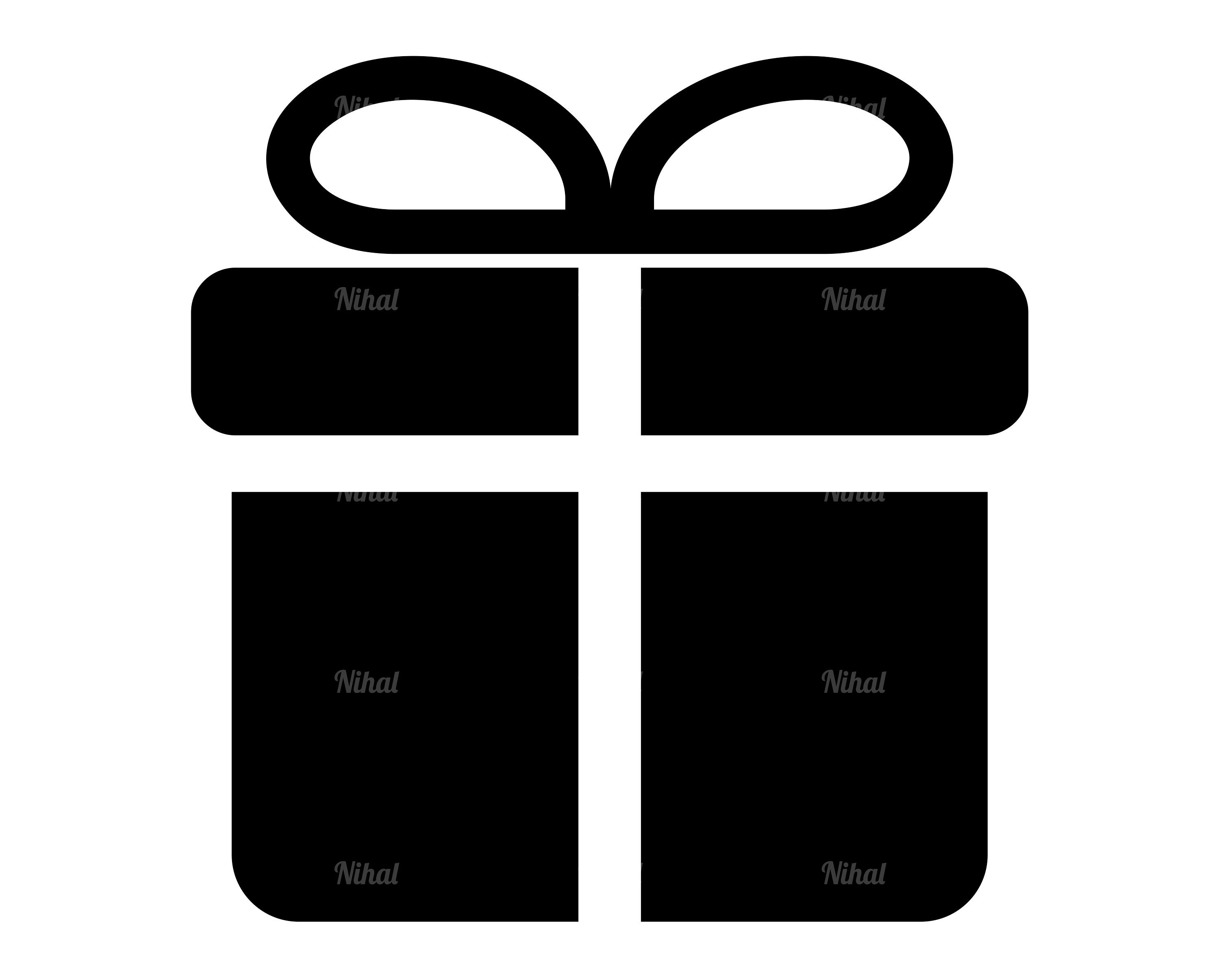 Christmas Present Svg Gift Box Svg Present Cricut Cut File Christmas ...