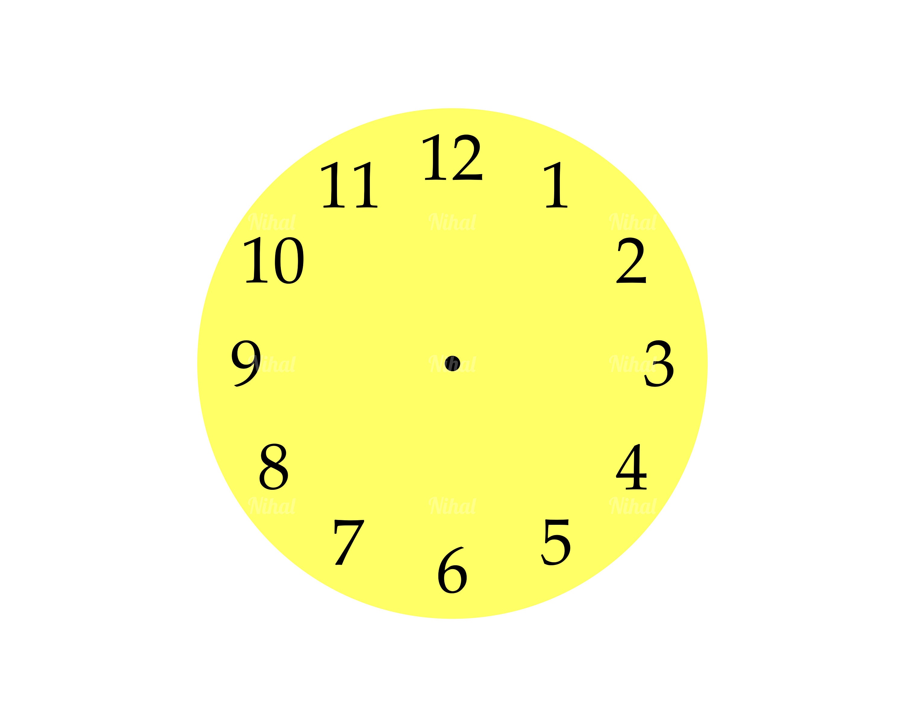 Clock Face Template Svg | Clock Numbers Cricut Cut File | Clock Svg ...