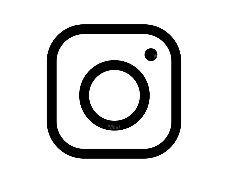 Instagram Logo Icon Svg Cut File - Etsy UK