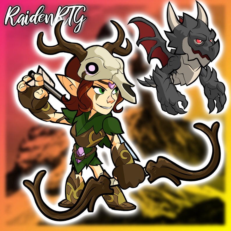 Brawlhalla Grovewarden Bundle Ember - Etsy