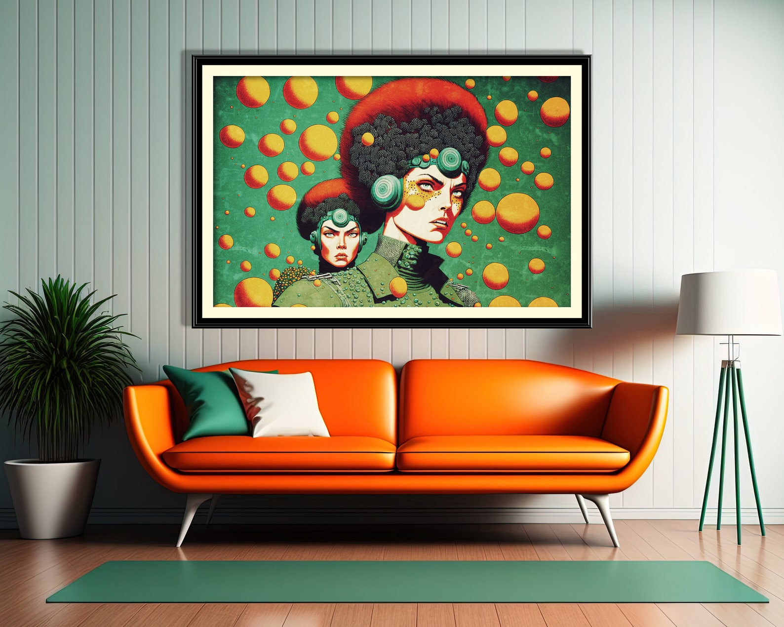 Pulp Magazine Cover Art, Retro Futuristic Wall Art, Vintage Sci Fi ...