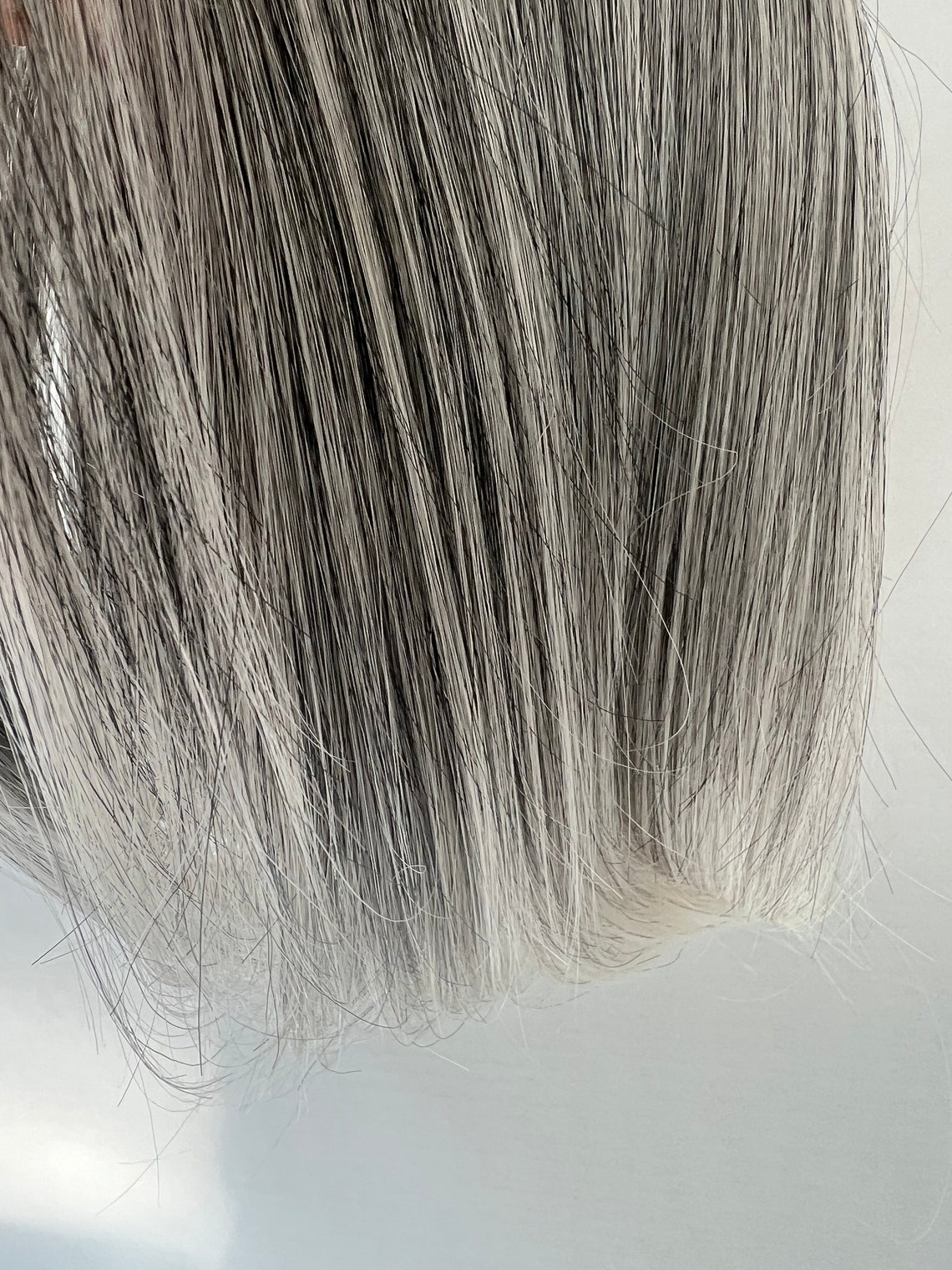 Till Style Hair Topper for Women Grey Mix Salt and Pepper Brown - Etsy