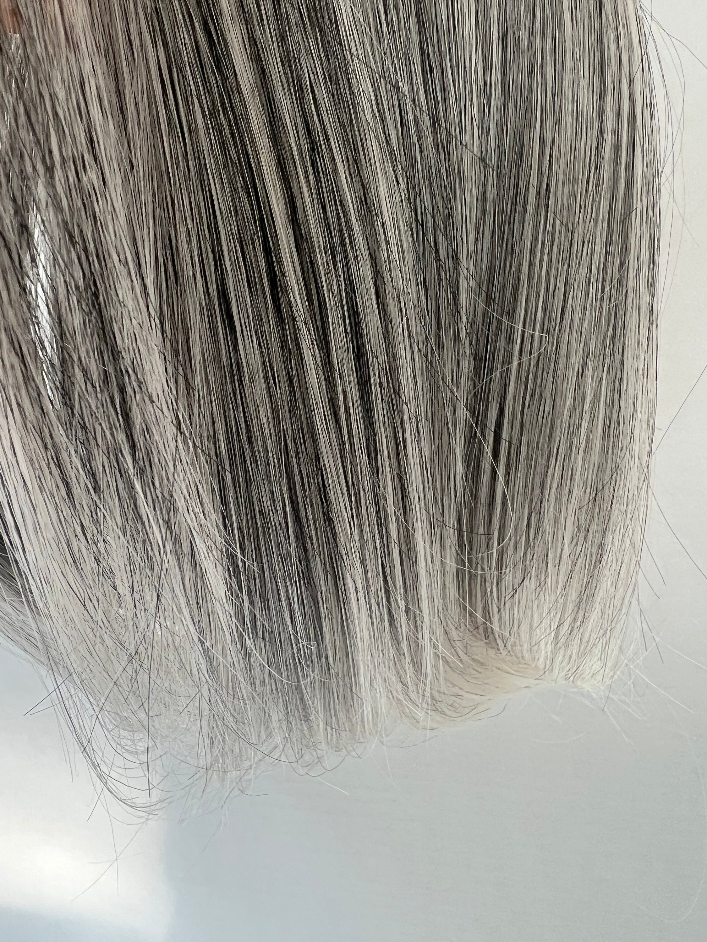 Till Style Hair Topper for Women Grey Mix Salt and Pepper Brown - Etsy