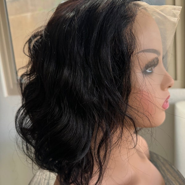 Short Lace Front Wig - Etsy