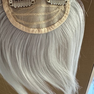 Tillstyle Silver Large Clip in Bangs Thick Bangs - Etsy
