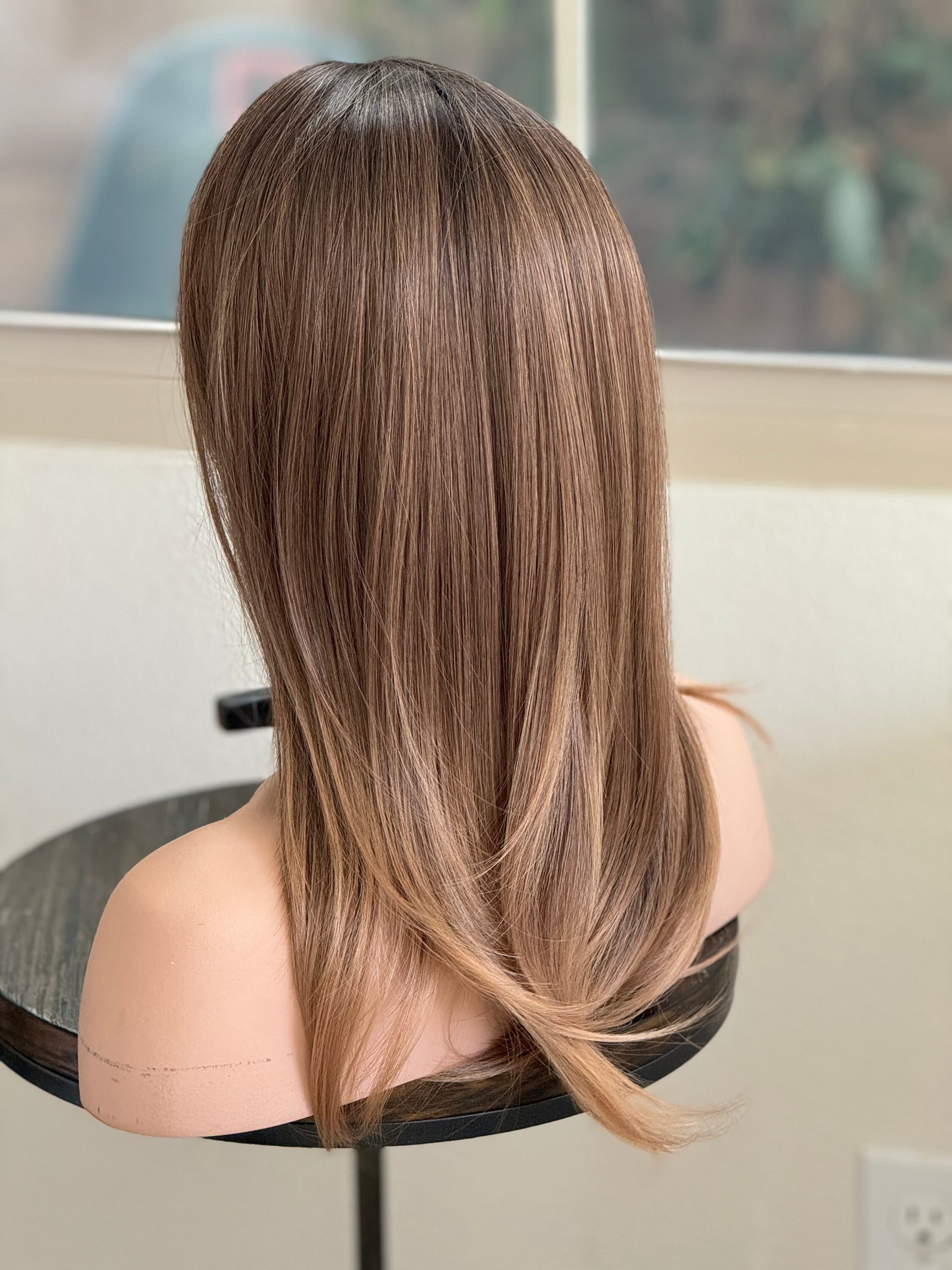 Tillstyle Medium Brown Hair Toppers With Bangs - Etsy