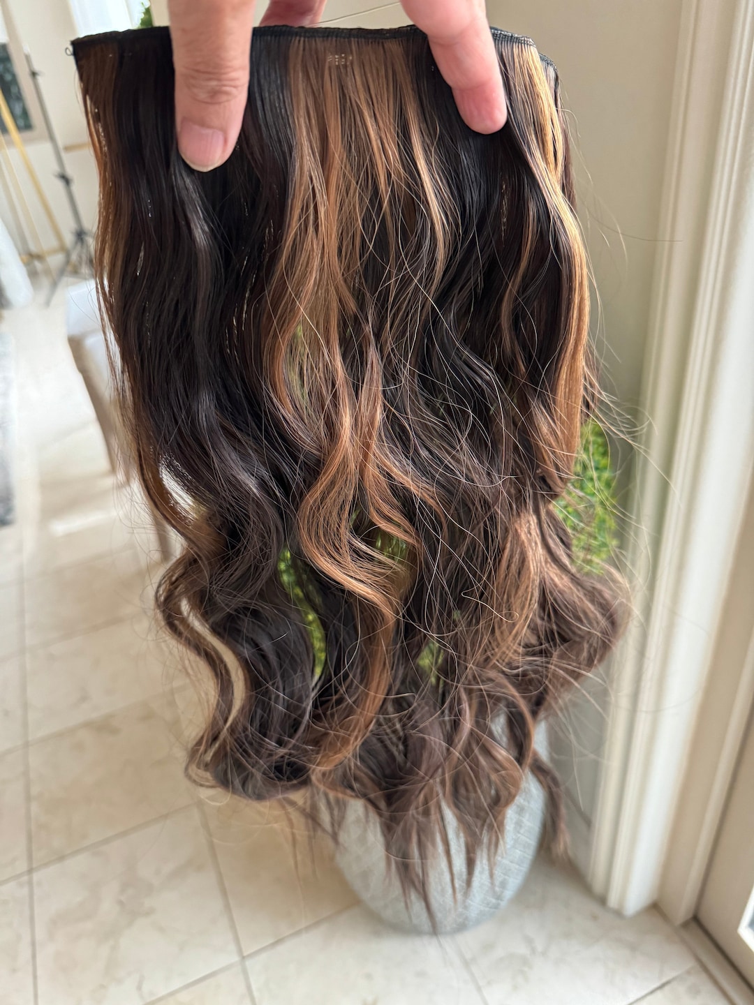 Till Style Loose Body Wave Invisible Wire Hair Extensions With ...